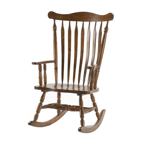 Windsor Rocking Chair is true to it's Old World style. Very comfortable ...